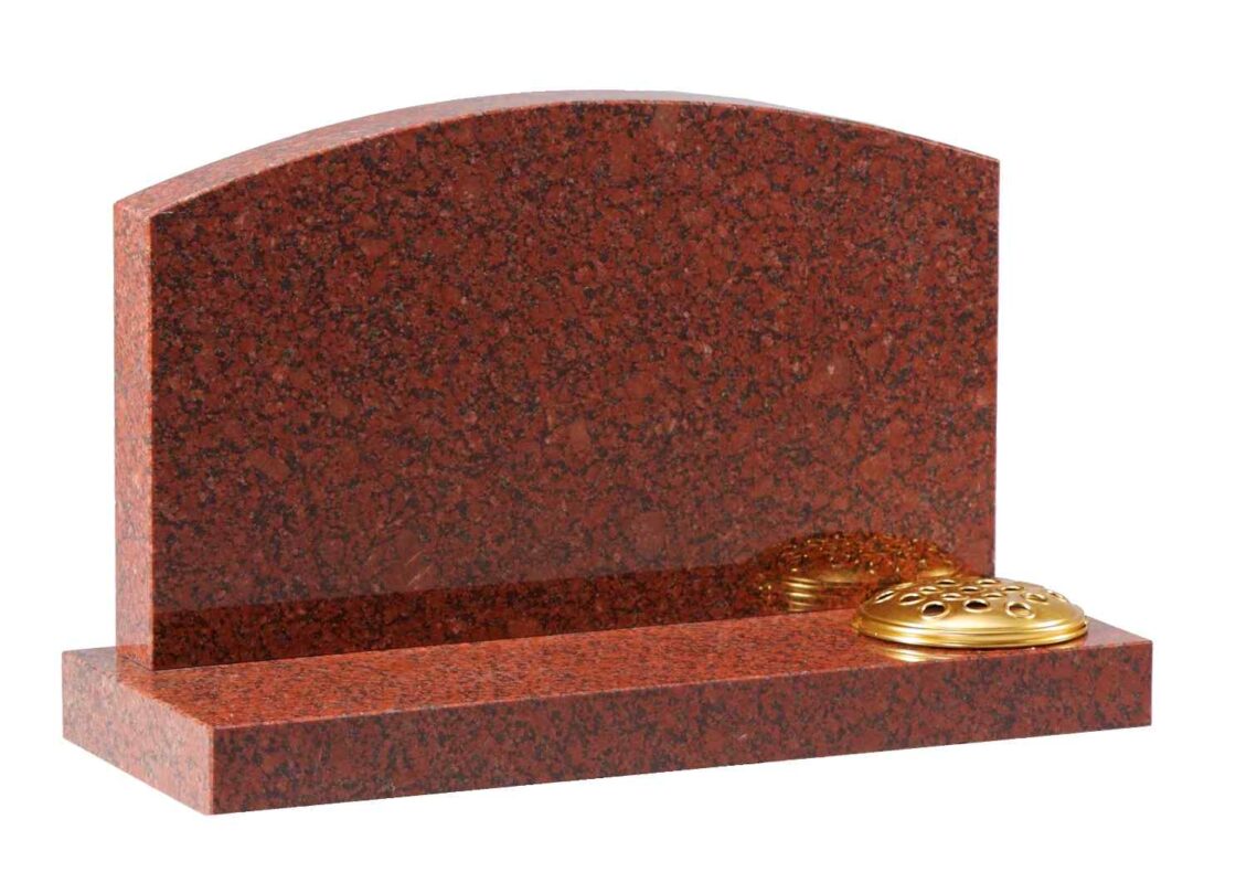 Light Grey Granite Tablet Memorial - Memorial Perfection