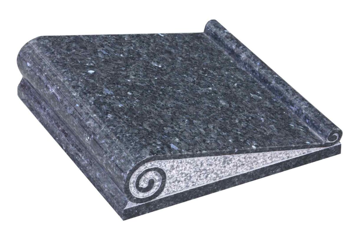 Blue Pearl Cremation Scroll - Memorial Perfection